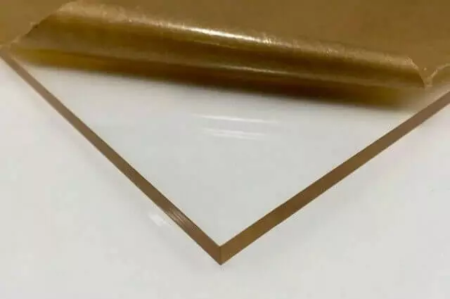 Víztiszta átlátszó plexi